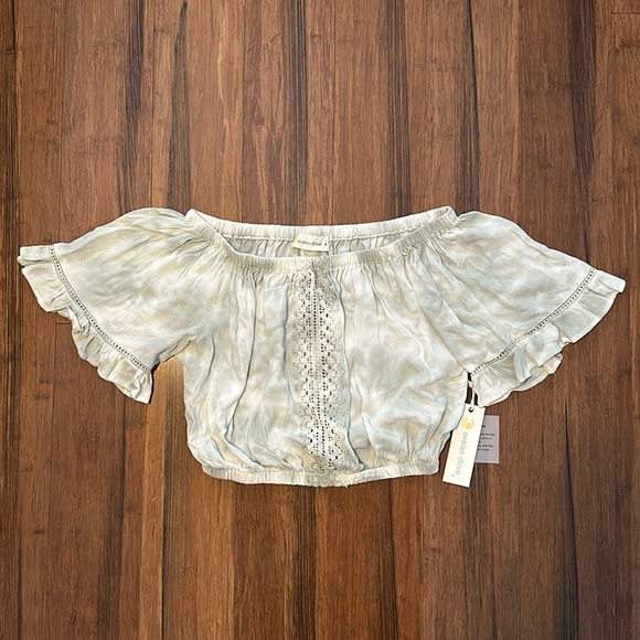 Ocean Drive | Tops | Womens Ocean Drive Hand Tie Dyed Off The Shoulder ...